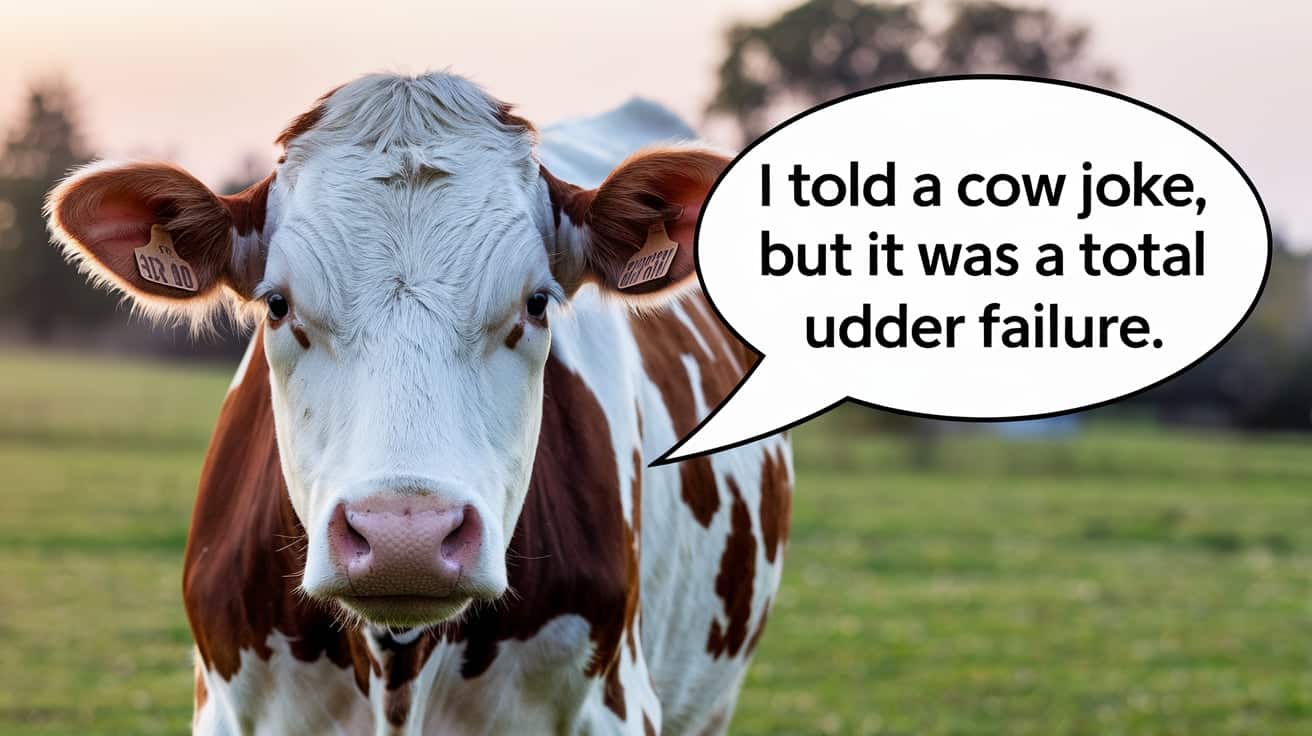 121+ Cow Puns Are Udderly Hilarious - Punrush