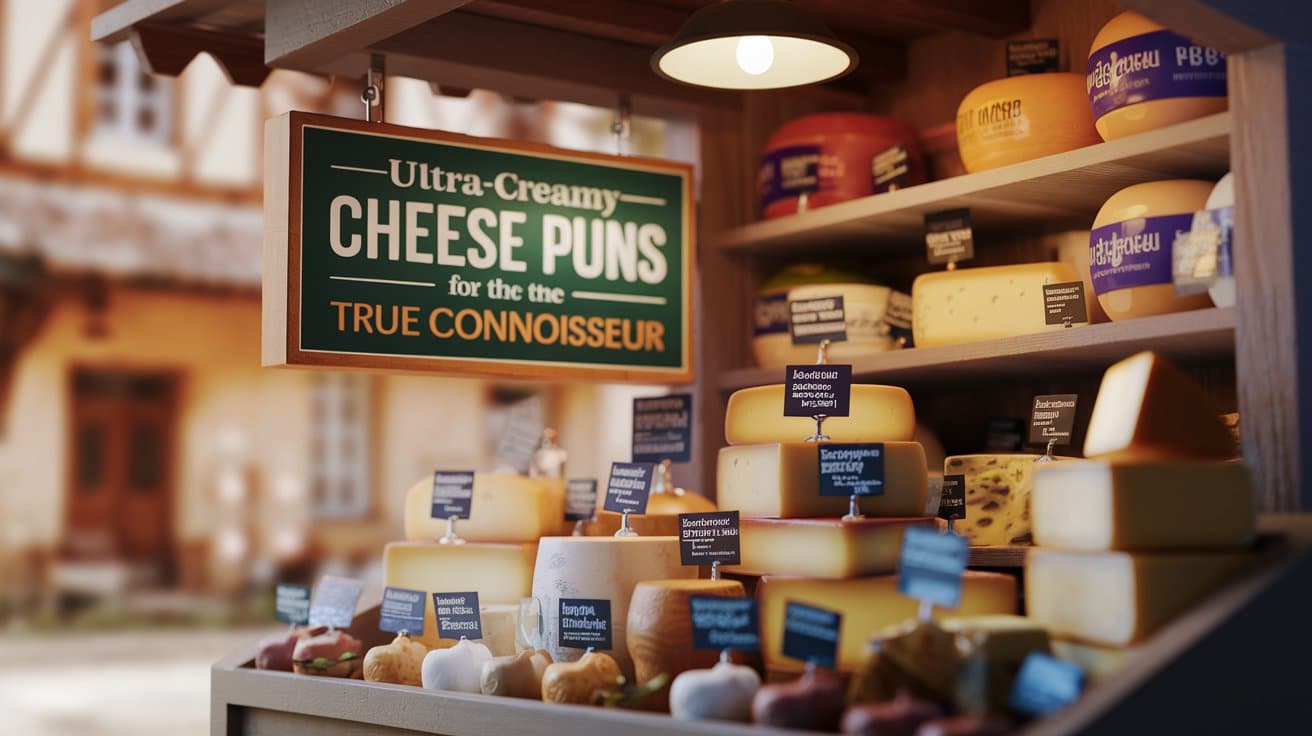 200 Funny Cheese Puns | Cheddar Late Than Never - Punrush