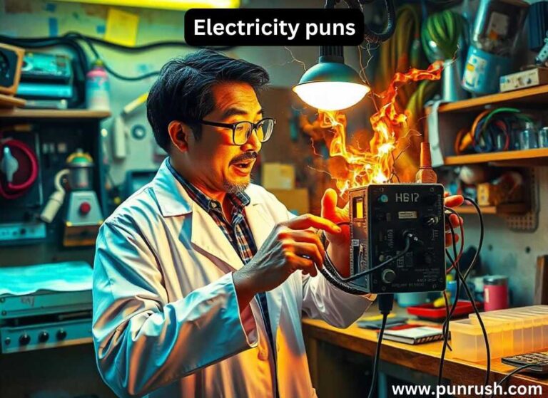 120+ Electricity Puns and Jokes: Guaranteed to Spark a Giggle! - Punrush