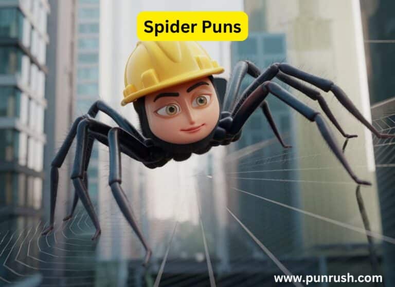 150+ funny Spider Puns Weaving Laughter - Punrush
