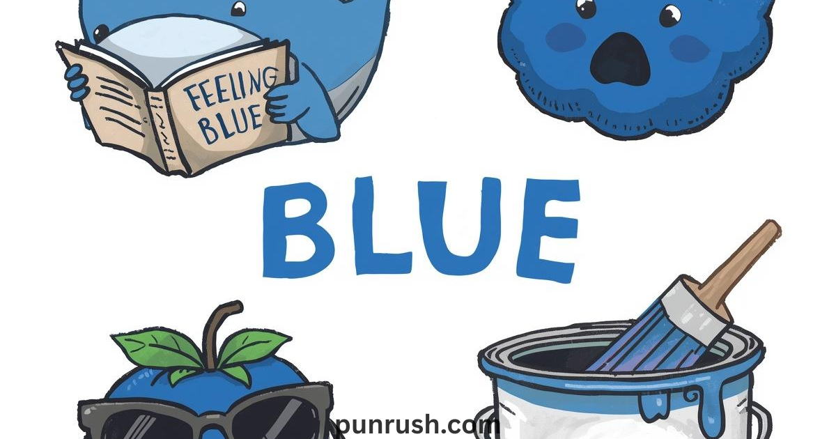 90+ Blue Puns That Are Anything But Sad - Punrush